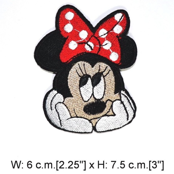 Accessories | Minnie Mouse Patch Disney Iron On Mickey Diy Retro ...